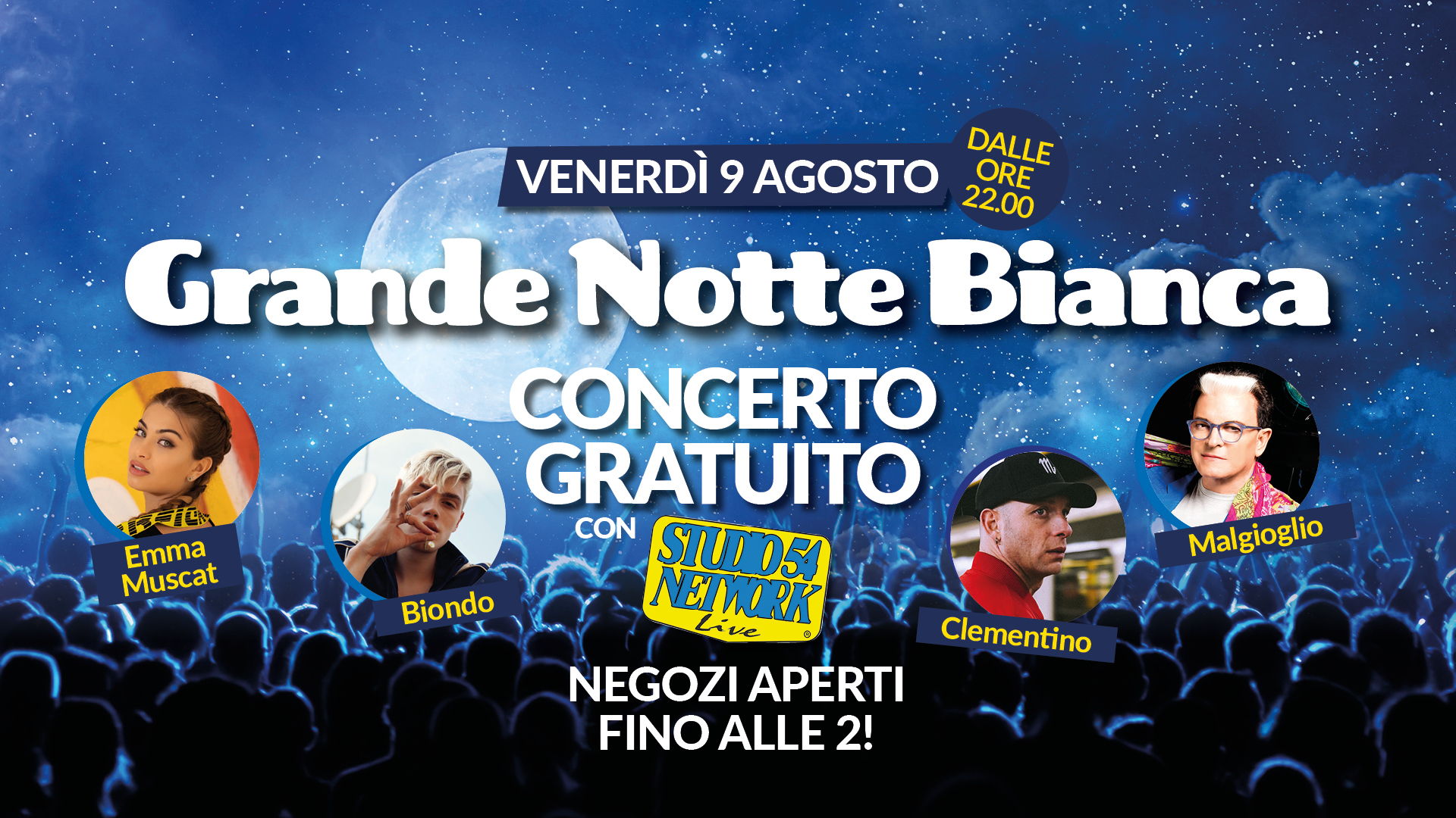 GRANDE NOTTE BIANCA | Porto degli Ulivi