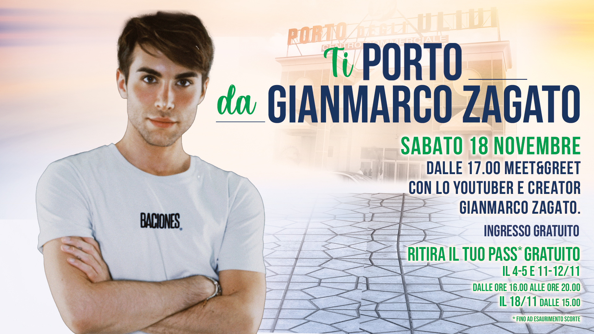 Ti PORTO da GIANMARCO ZAGATO | Porto degli Ulivi